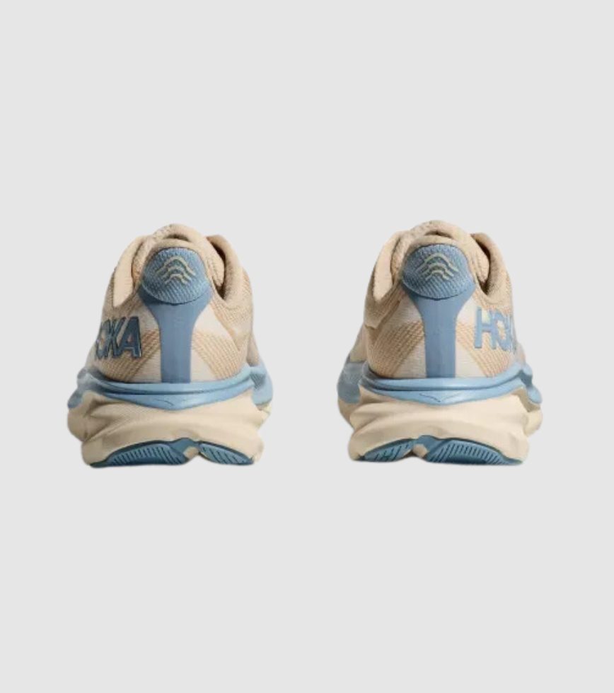 HOKA CLIFTON 9 WOMENS OAK ALABASTER | The Athlete's Foot