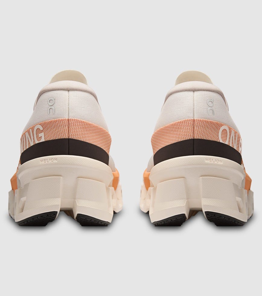 ON RUNNING CLOUDMONSTER 2 WOMENS IVORY | TANGERINE | The Athlete's Foot