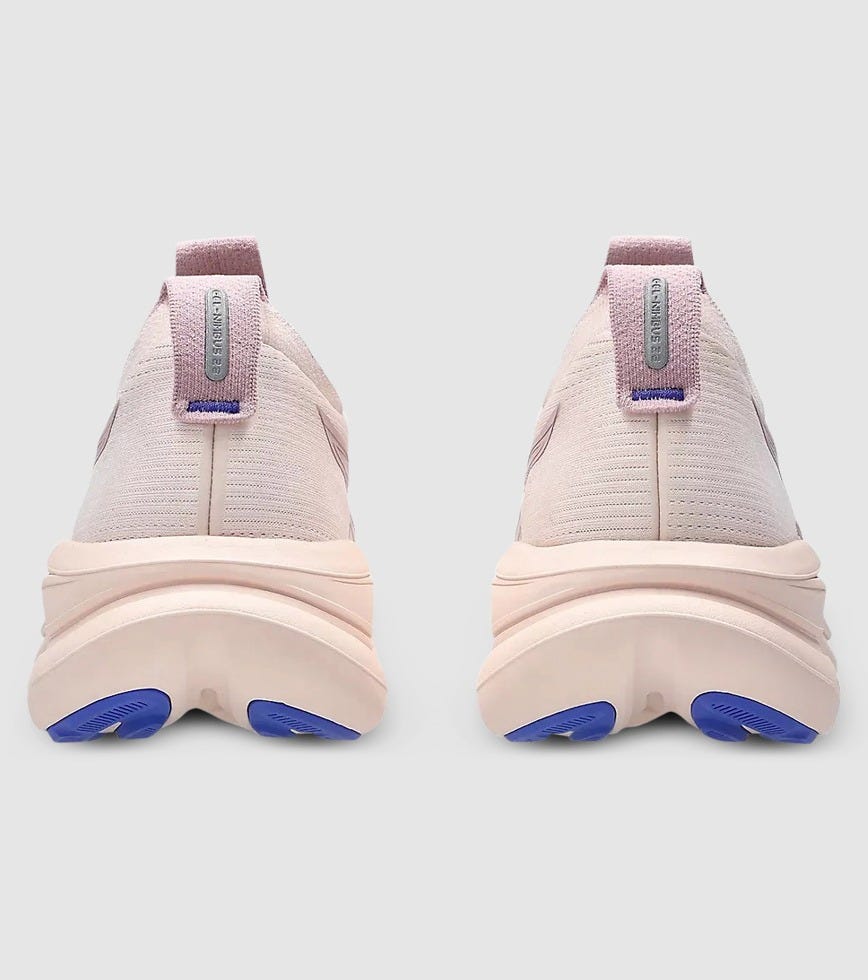 ASICS GEL NIMBUS 28 WOMENS PEARL PINK MORGANITE | The Athlete's Foot