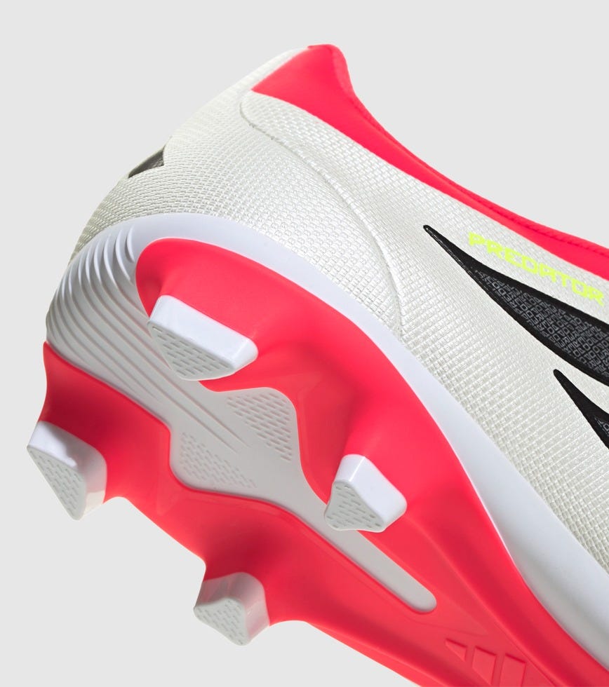 ADIDAS PREDATOR CLUB (FG) (MG) (GS) KIDS FOOBALL BOOTS LUCID RED CORE ...