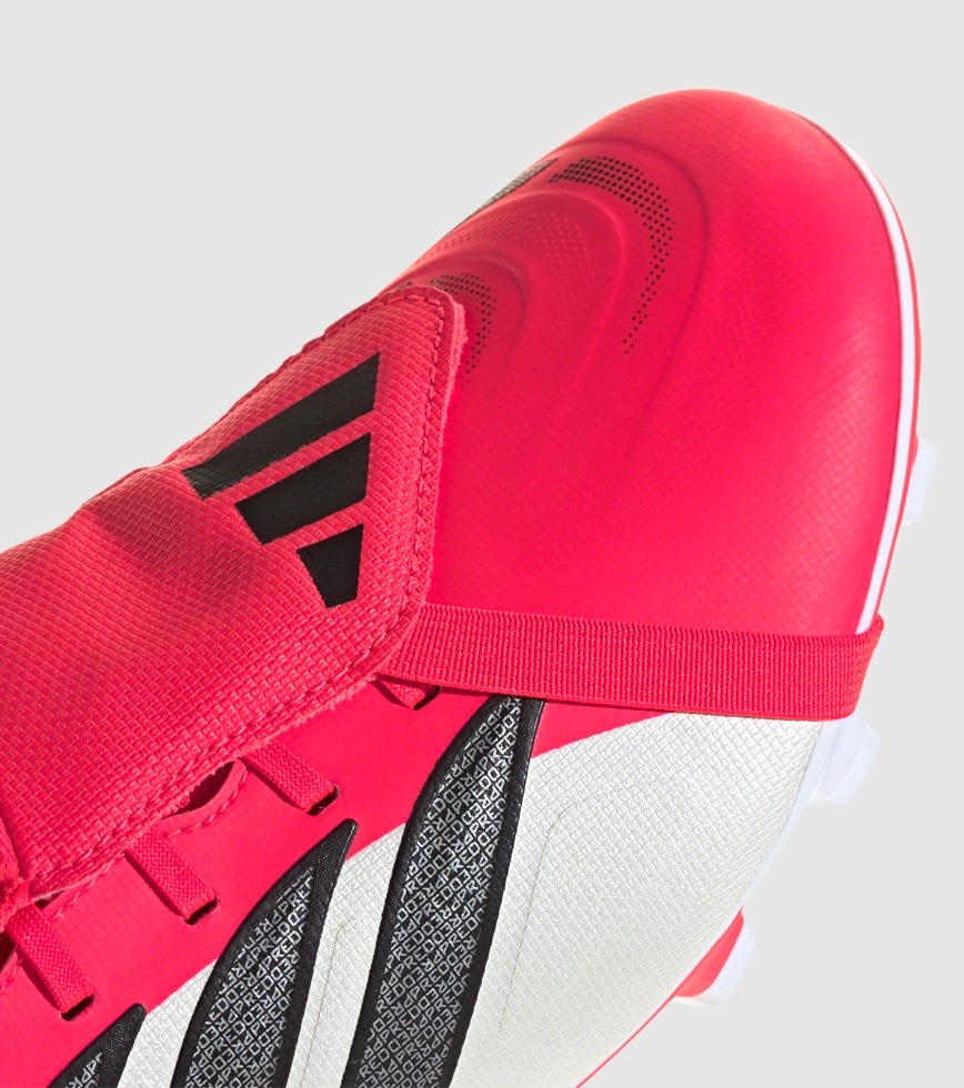 ADIDAS PREDATOR CLUB (FG) (MG) (GS) KIDS FOOBALL BOOTS LUCID RED CORE ...