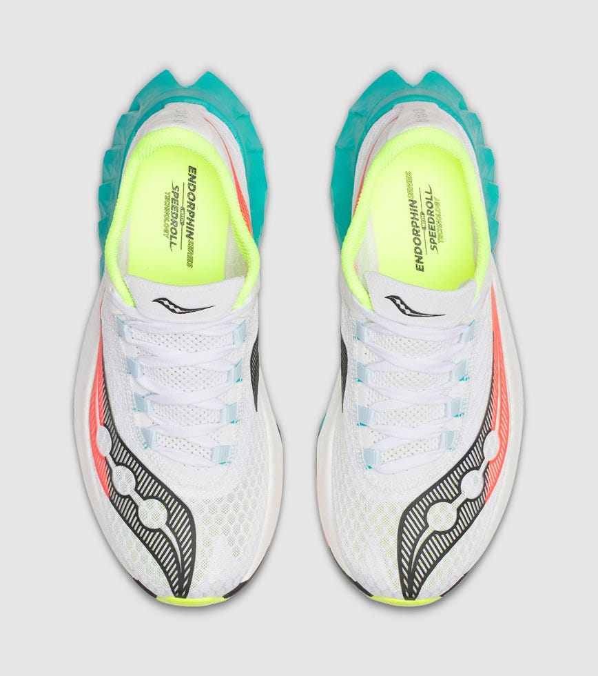 SAUCONY ENDORPHIN PRO 4 WOMENS WHITE MUTANT | The Athlete's Foot
