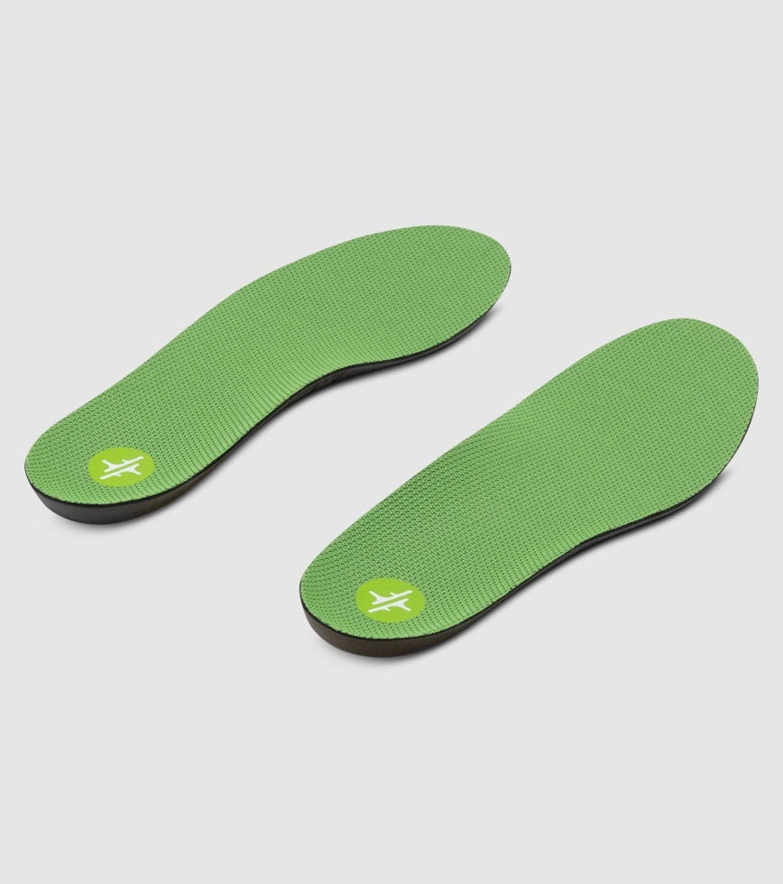 FRESH FIT STREAMLINE INNERSOLE UNISEX ADULTS BLACK GREEN | The Athlete ...